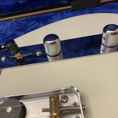 Fender custom Telecaster with Contoured Body 2021 Olympic | Reverb