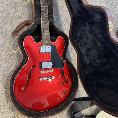 Gibson ES-335 One-off 2024 - Bright Scarlet Red Metallic | Reverb