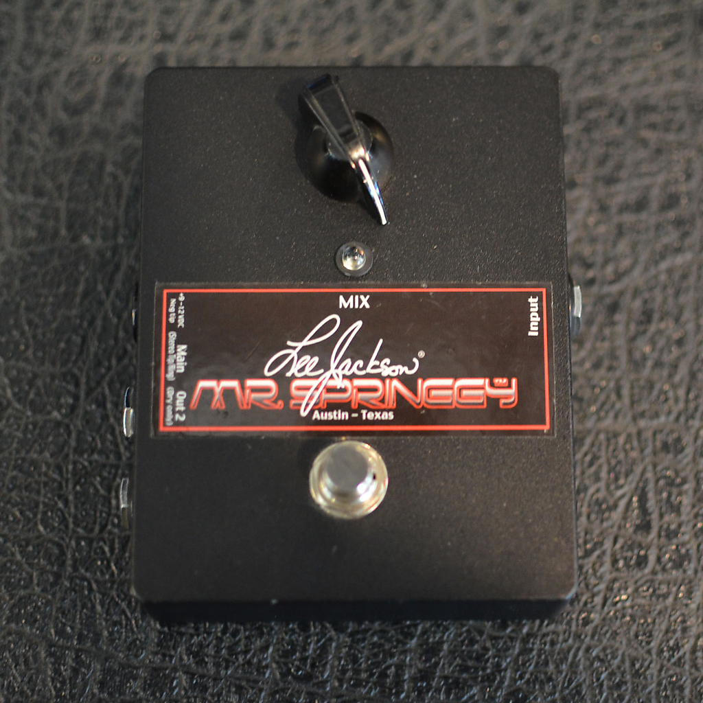 Lee Jackson Mr. Springgy Spring Reverb Pedal | Reverb UK