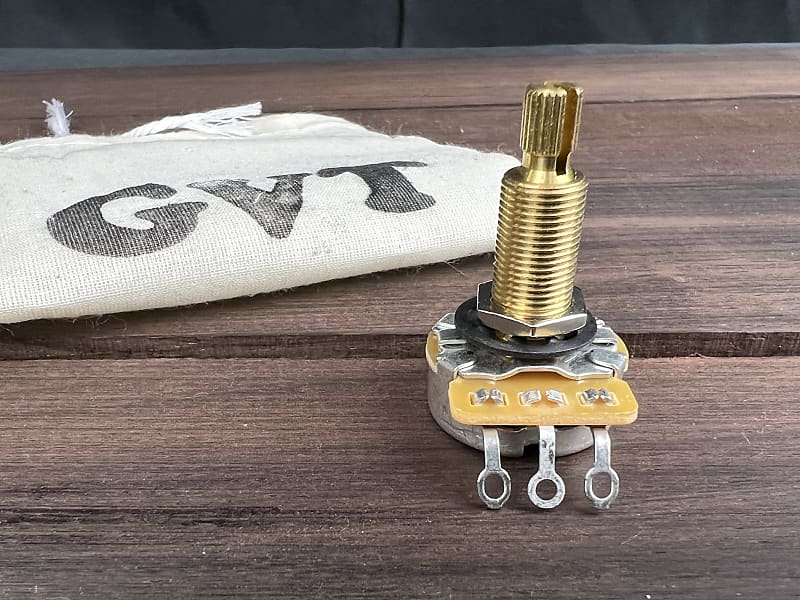 CTS®️ set potentiometer Long XL Vintage taper audio 500k | Reverb