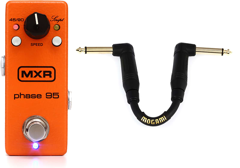 MXR M290 Mini Phase 95 Pedal Bundle with Mogami Gold | Reverb