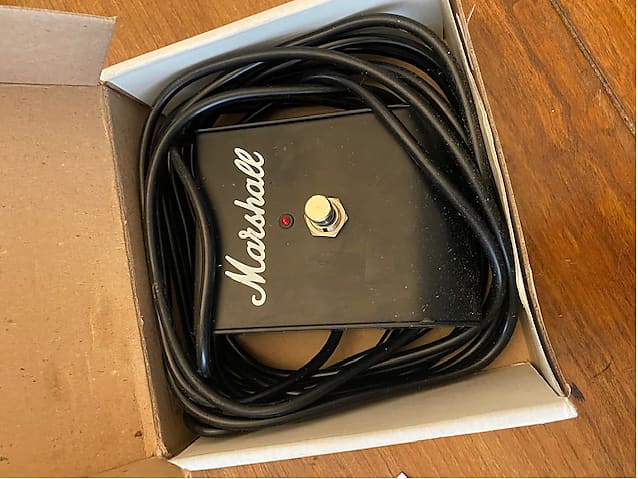 Marshall Marshall 1 Button Footswitch with LED Mid 2000s | Reverb