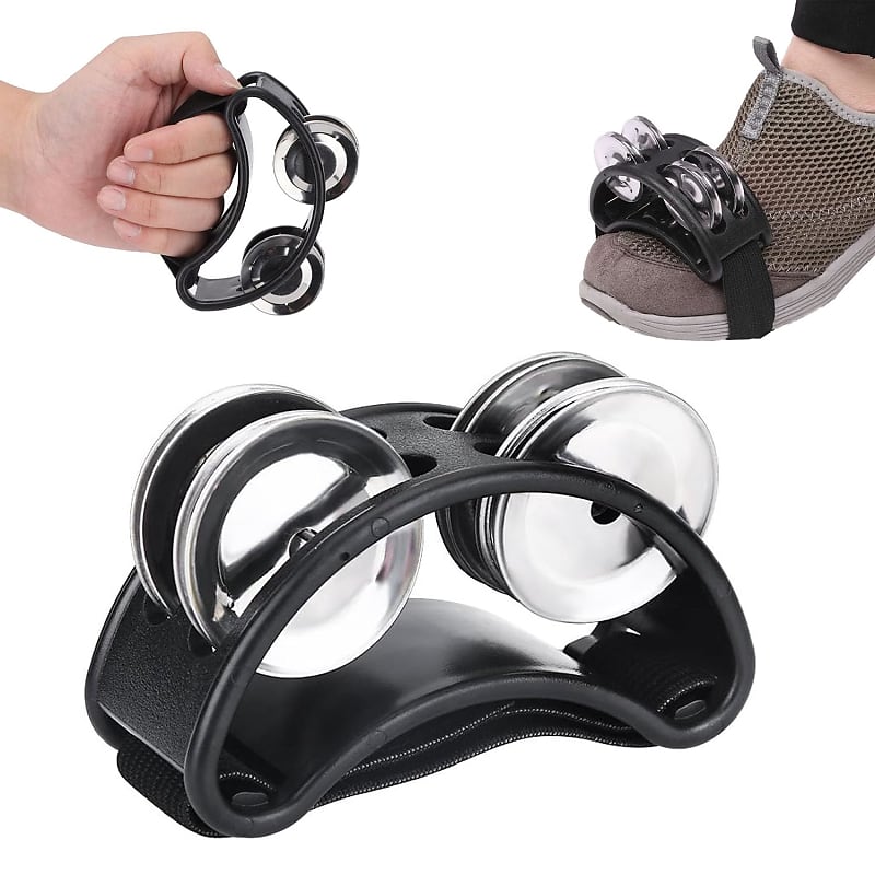 Foot Tambourine Percussion Musical Instrument, Foot | Reverb UK