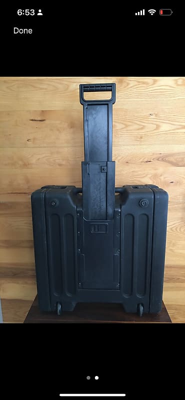 SKB Roto Rolling Rack Case 4U | Reverb