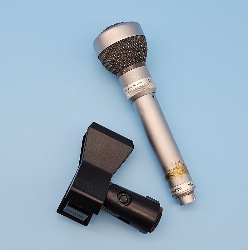 ☆Vintage 1960s Philips EL 6033/10 - Cardioid or Omni Polar | Reverb