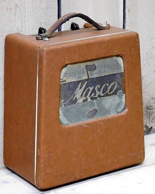 Masco MU-5 Harmonica & Blues Guitar Tube Amplfier RARE | Reverb