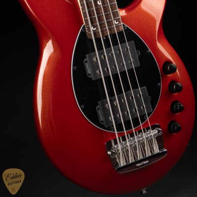 Ernie Ball Music Man Bongo 5 HH - Blood Orange | Reverb