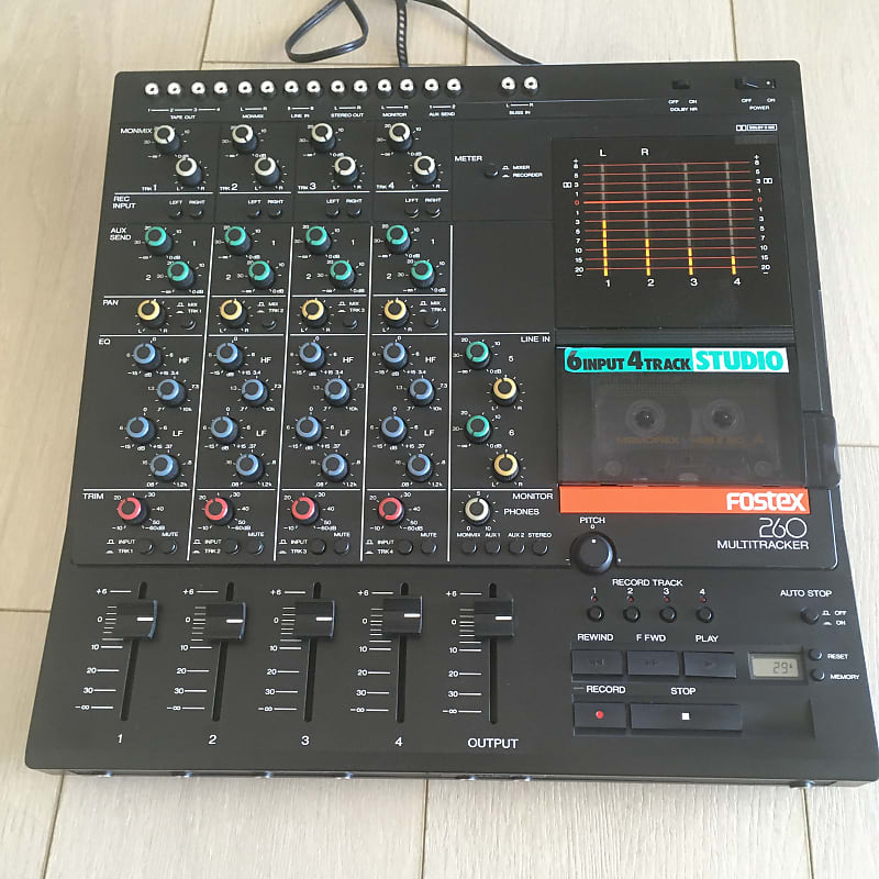 Fostex 260 4 track cassette portastudio in good working order | Reverb