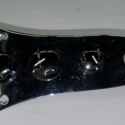 Fender Jazz Bass Controls 2000s- Chrome | Reverb