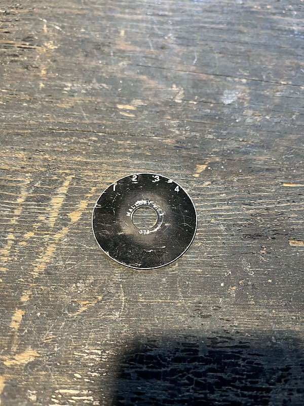 Gibson EB- switch # plate 60's 70's - blk | Reverb