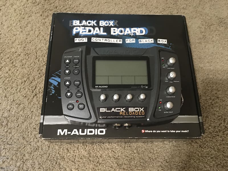 M-Audio Black Box reloaded Guitar Multi Effects Processor and | Reverb