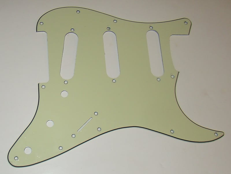 Replacement SSS Pickguard for Fender Stratocaster® - Mint | Reverb