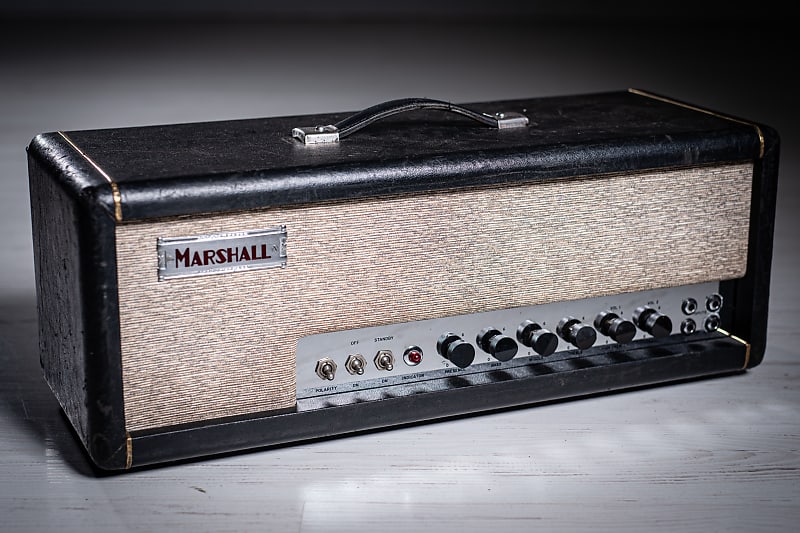 Marshall Offset JTM45 Head THE HOLY GRAIL 1962 - Black | Reverb