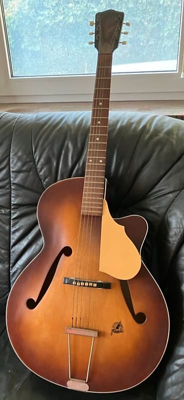 Framus Archtop Alte Gitarre Guitar 1950-1960 Made in | Reverb UK
