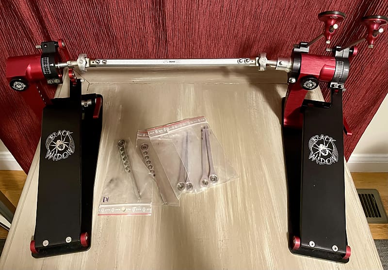 Trick Black Widow double pedal! Limited edition, with extras! | Reverb