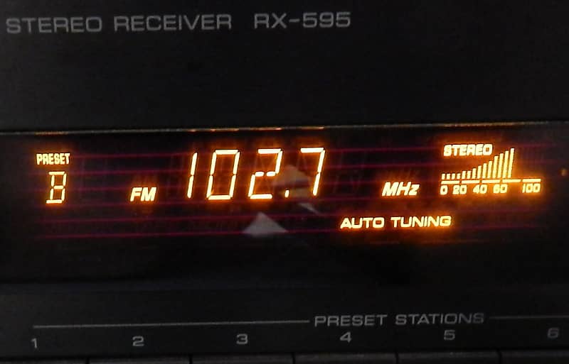 Yamaha RX-595 vintage stereo receiver | Reverb