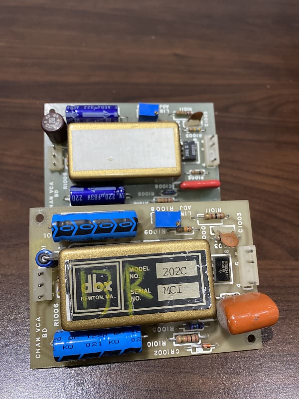 MCI 500 VCA DBX 202C Gold DBX 202 GOLD | Reverb