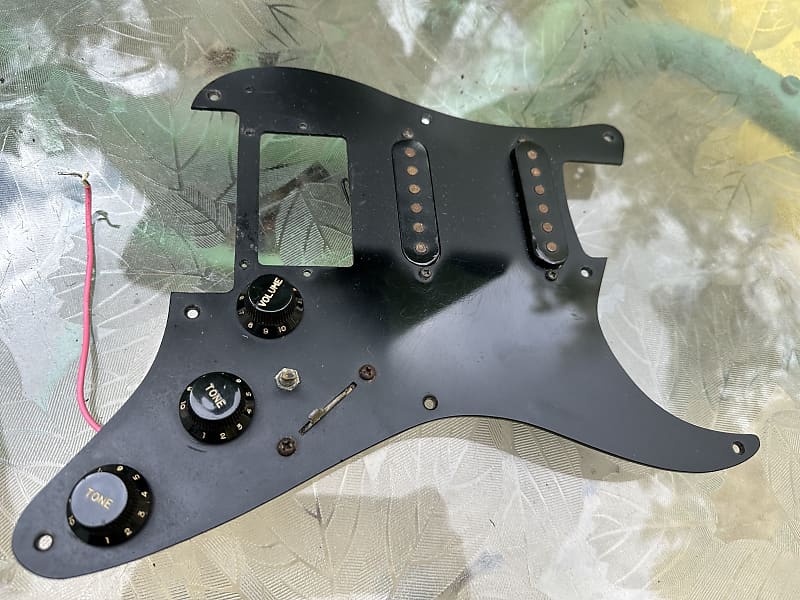 Kramer Focus 3000 1980s - Floyd Rose Black Loaded Pickguard | Reverb