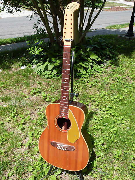Fender Villager 12-string project 1960's natural | Reverb