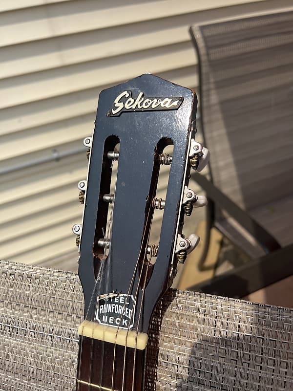 Sekova Nylon String Acoustic Guitar | Reverb