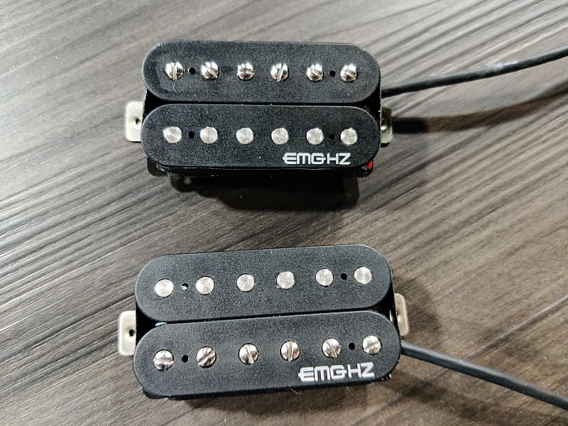 EMG TB1/SA1 Passive Humbuckers Set - Black | Reverb