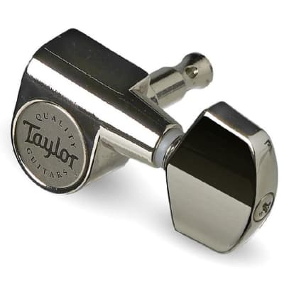 Taylor Guitar Tuners 1:18 Polished Nickel | Reverb