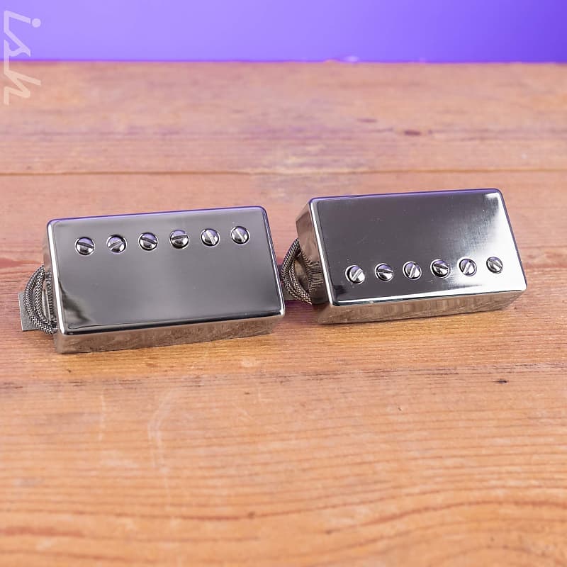 OX4 PAF Low-Wind Humbuckers Pickups Set Nickel Covers | Reverb