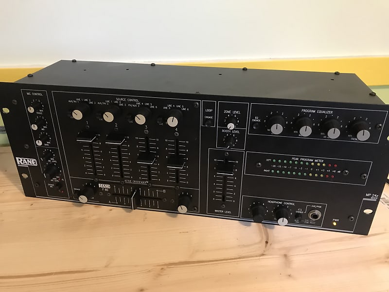Rane MP24z Mfd. November 2002 Black | Reverb