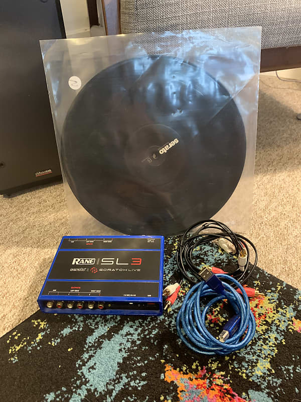 Rane Serato SL3 - with control vinyl | Reverb