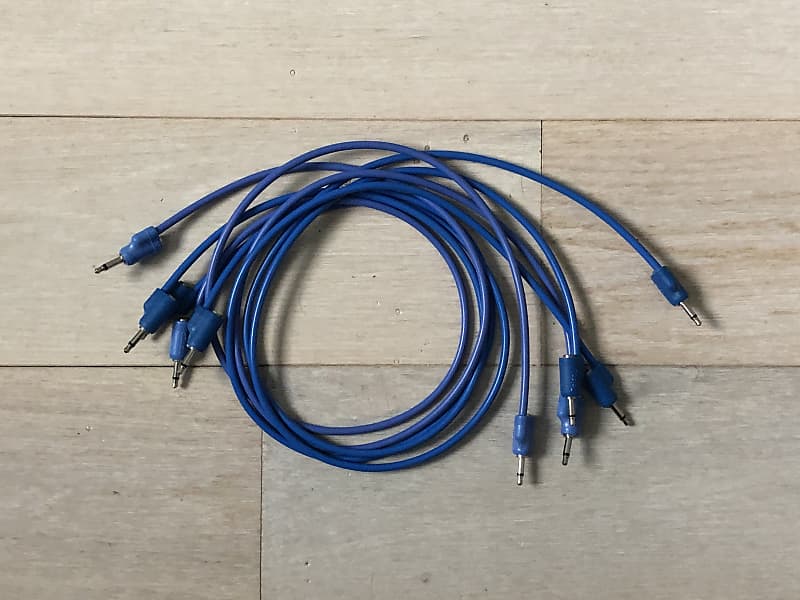 Tiptop Audio 5x Stackcable 27.5in Blue | Reverb