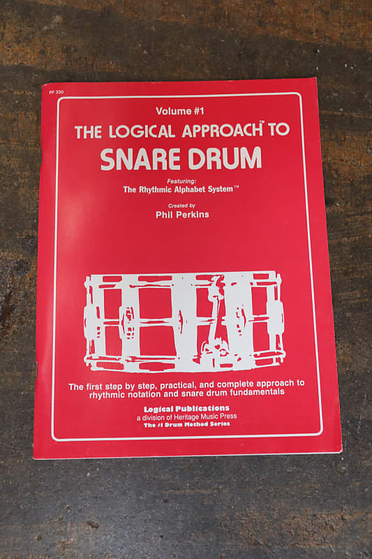 "The Logical Approach to Snare Drum: Volume 1" Drum Book by | Reverb