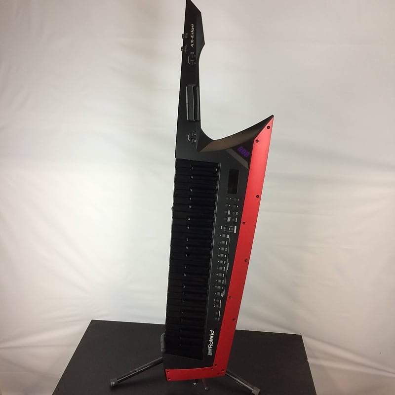 Roland AX-EDGE -B Black Keytar 49-Key Bluetooth Synthesizer | Reverb