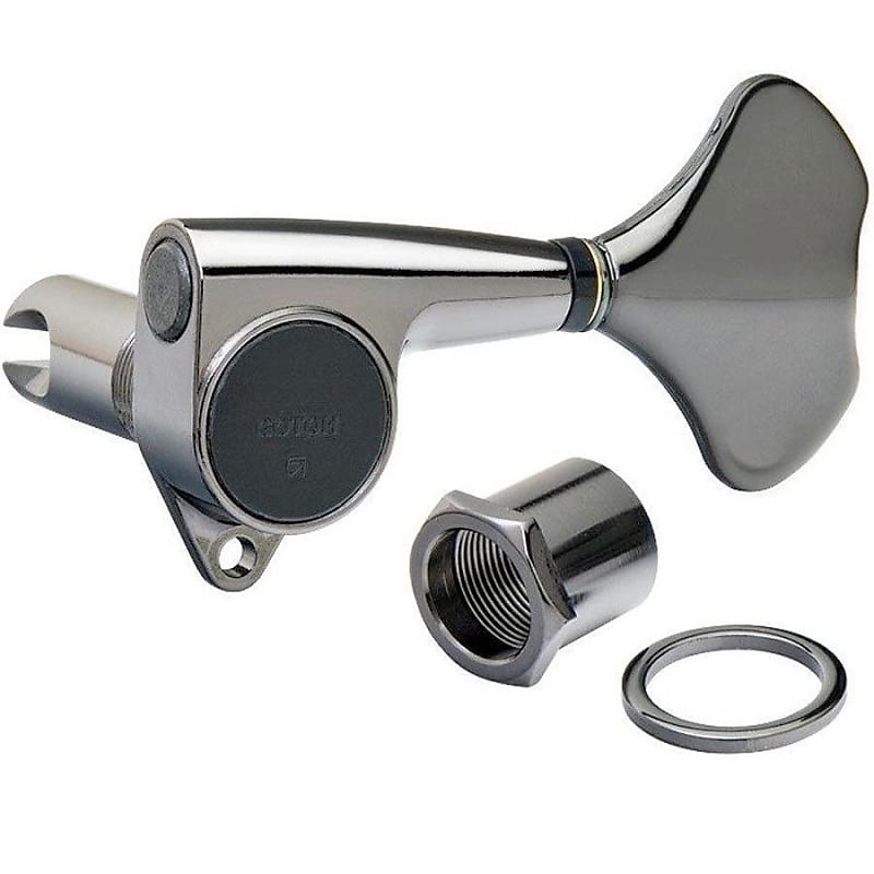 NEW Gotoh GB707 Set 4-in-line Bass Machine Heads Tuner Set | Reverb