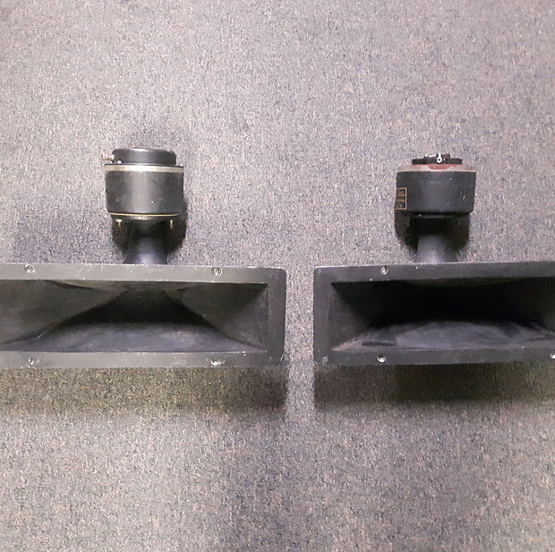 Vintage Altec 808-8A Drivers w/ 90 Degree Cast Aluminum | Reverb