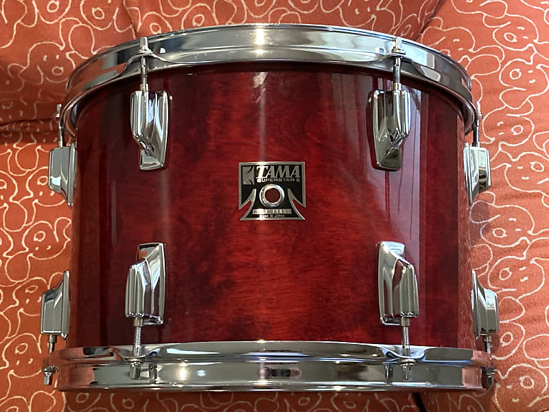 CLEAN 1983 Tama Superstar 9 x 13 Cherry Wine Rack Tom | Reverb