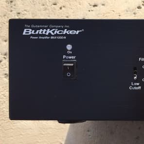 ButtKicker Concert Drum Throne Package w/ BKA1000 Amplifier | Reverb