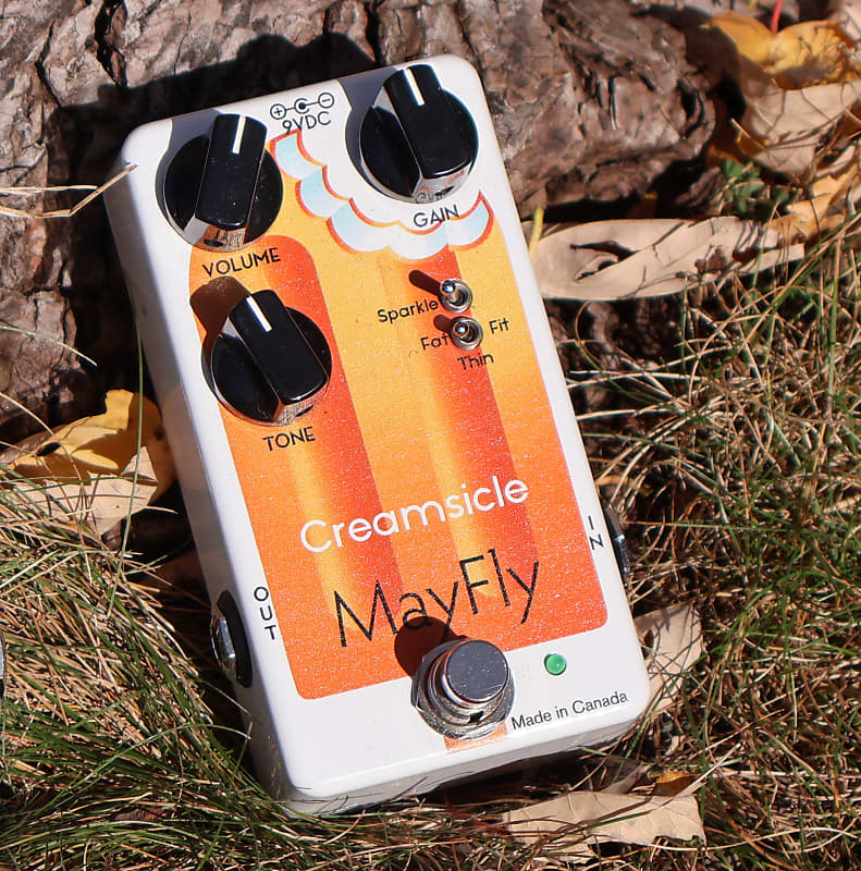 Mayfly Creamsicle overdrive | Reverb Canada