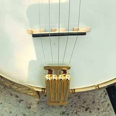 Aida 5-string banjo 1980's - Sundburst | Reverb