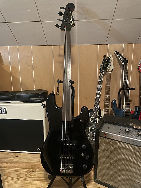 Fender Contemporary Jazz Bass PJ-555 Special Fretless | Reverb
