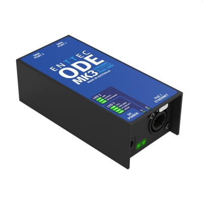 ENTTEC ODE Mk3 PoE 2 Universe Ethernet to DMX Interface | Reverb