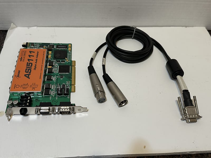 AudioScience ASI5111 Balanced Mic Preamp PCI Sound Card | Reverb
