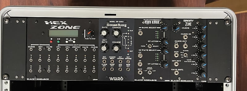 FRAC modular row of Blacet and Wiard modules including PSU | Reverb