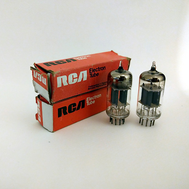 2 Vintage RCA 12AX7A Preamp Tubes | Reverb