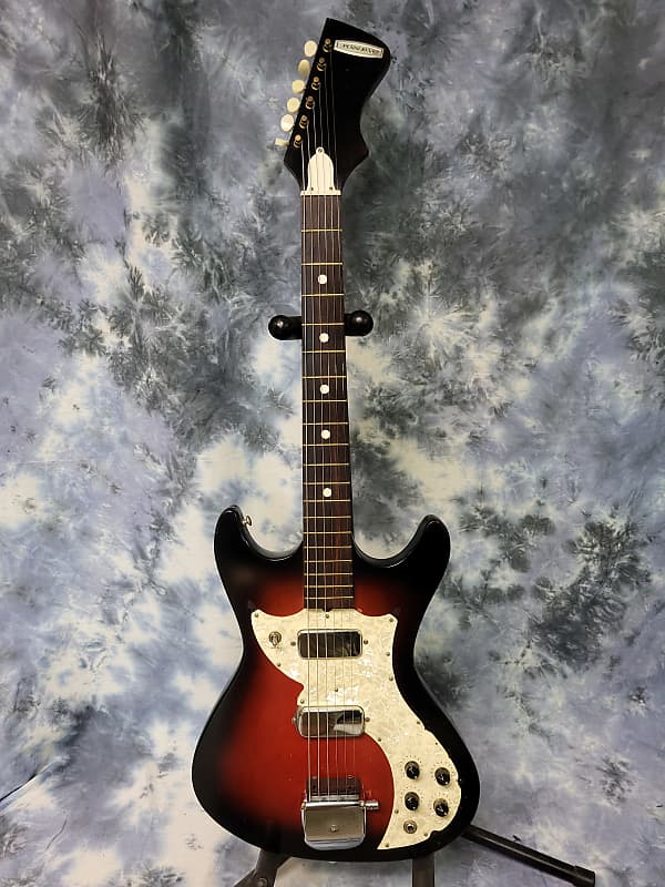 Vintage 1966 Penncrest by Kay Vanguard JC Penney Redburst | Reverb