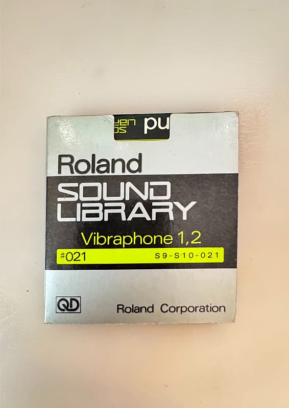 Roland Sound Library Vibraphone1,2 #021 1990 | Reverb UK