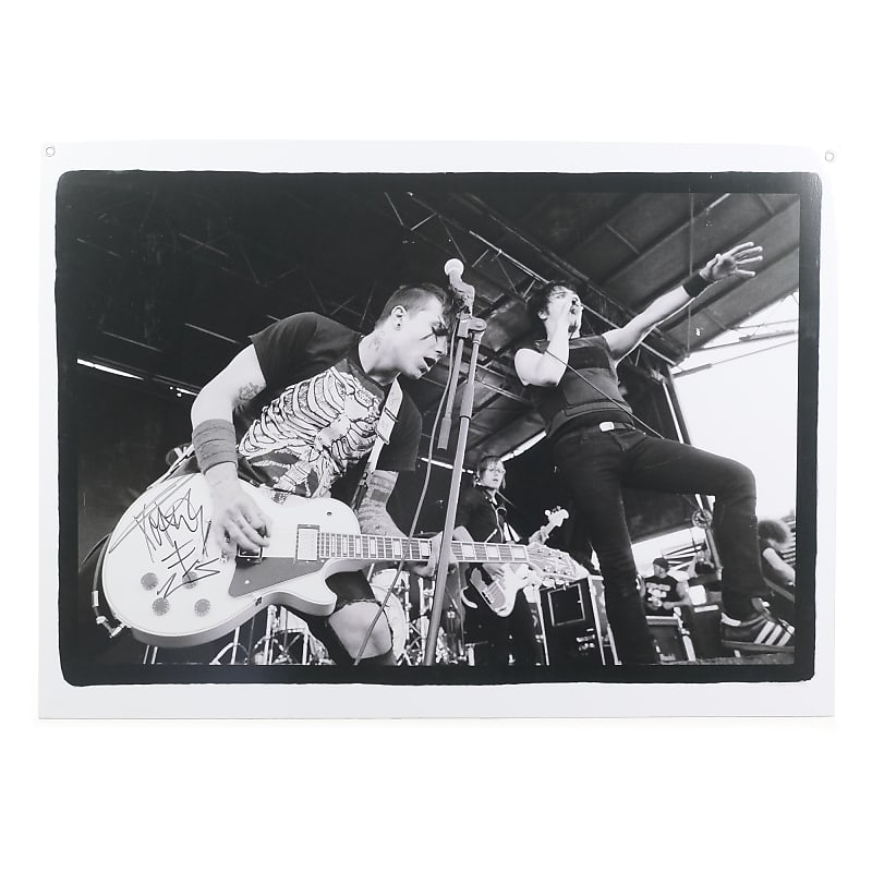 44" x 32" Glossy Posterboard photo of MCR at warped tour by | Reverb
