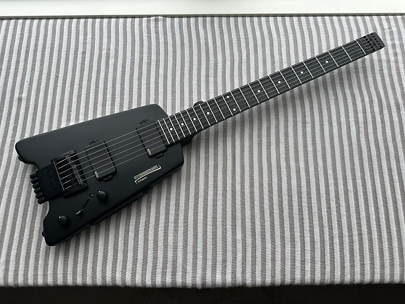 Steinberger Synapse SS-2F headless guitar, PITCH-BLACK matte | Reverb