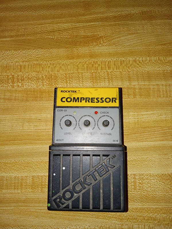 Rocktek Compressor Yellow | Reverb