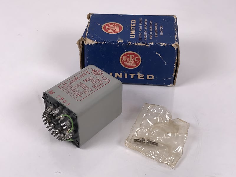 NOS UTC United Transformer Corp. Transformer A-20 | Reverb
