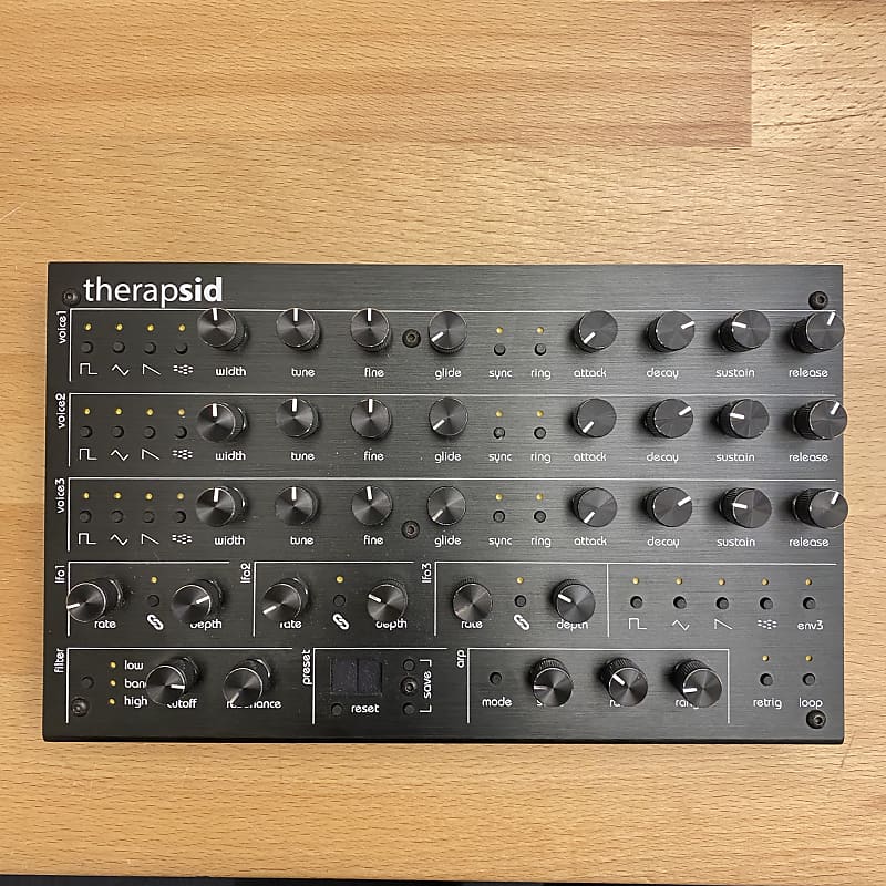 Twisted Electrons Therapsid MKII - Black | Reverb
